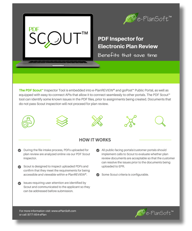 PDF Scout™ by e-PlanSoft™